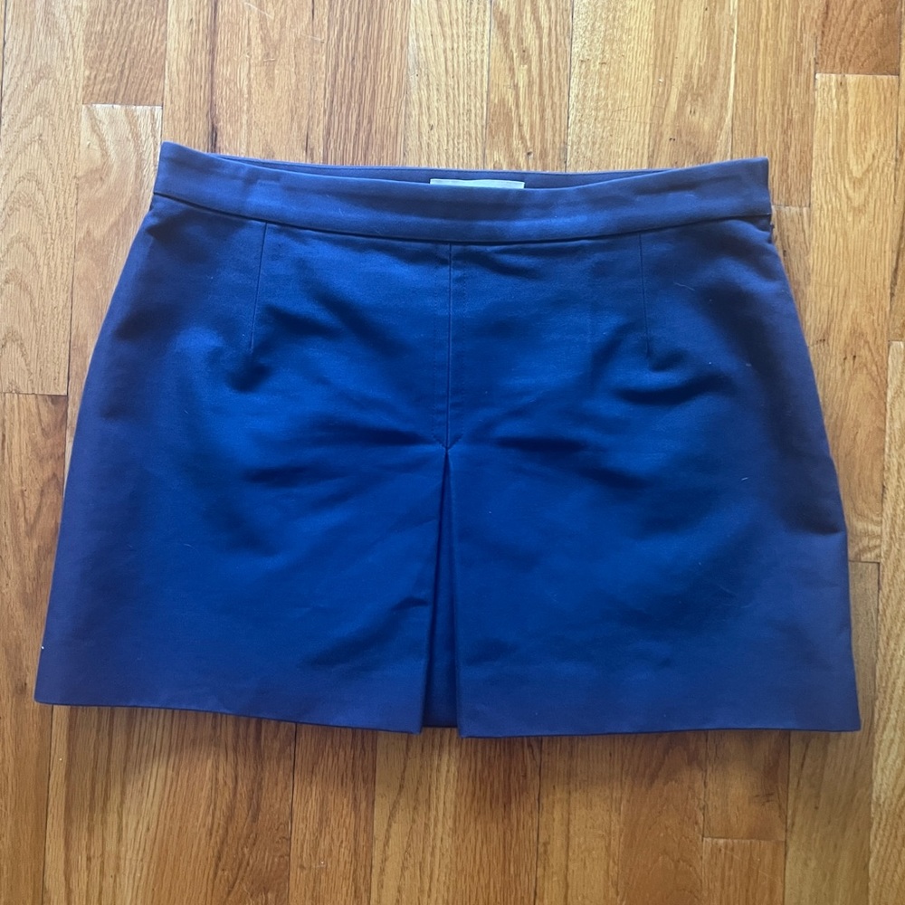 Balenciaga Navy Blue Mini Skirt - Gem